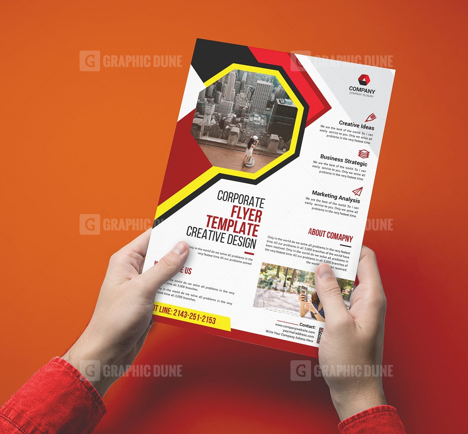 Multipurpose Print Flyer Templates · Premium Graphic Design Templates